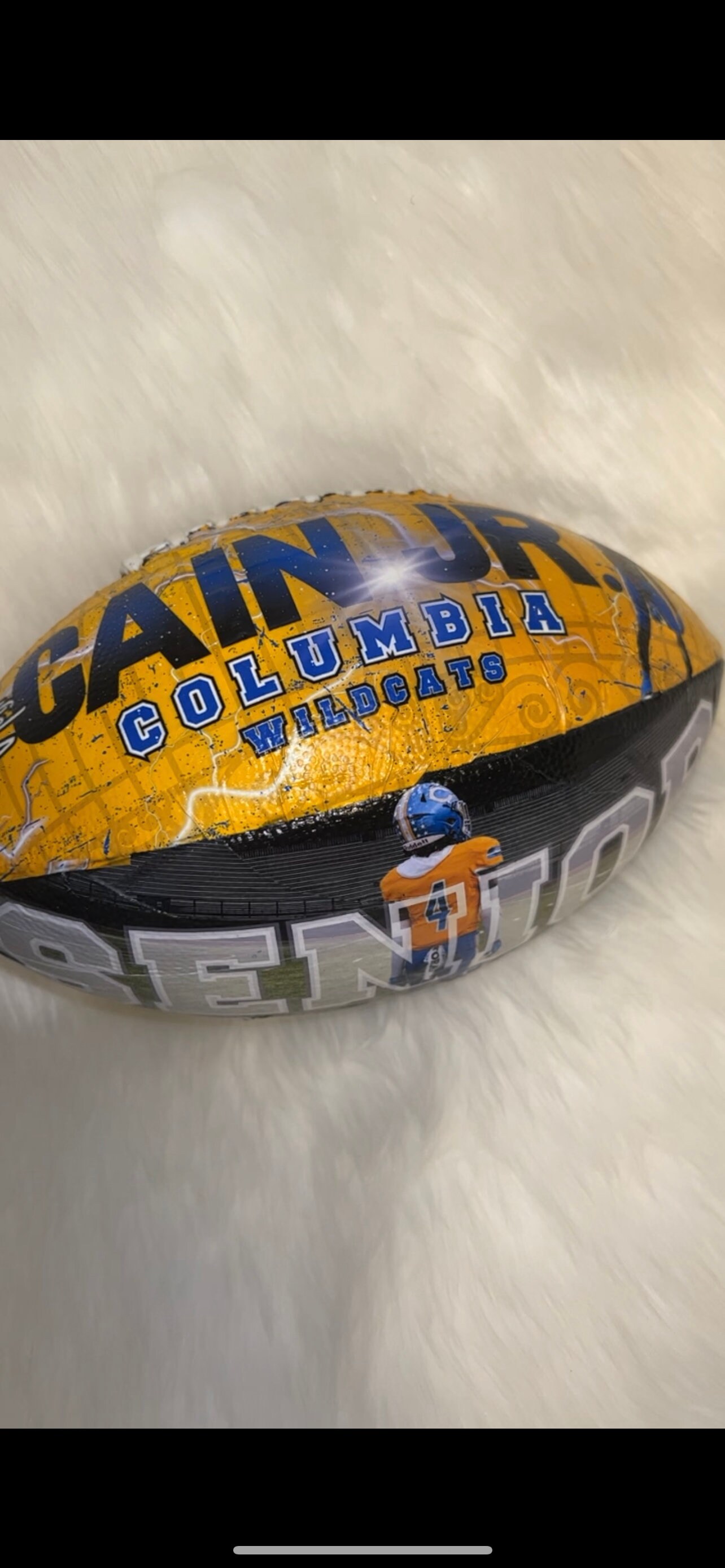 Custom Photo Football: Personalized Sports Gift - Etsy