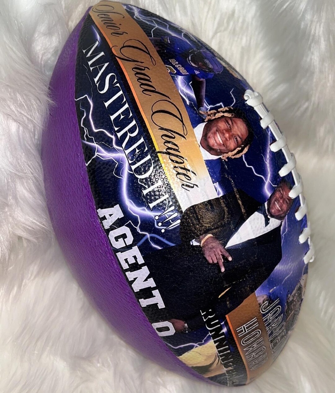 Custom Photo Football: Personalized Sports Gift - Etsy