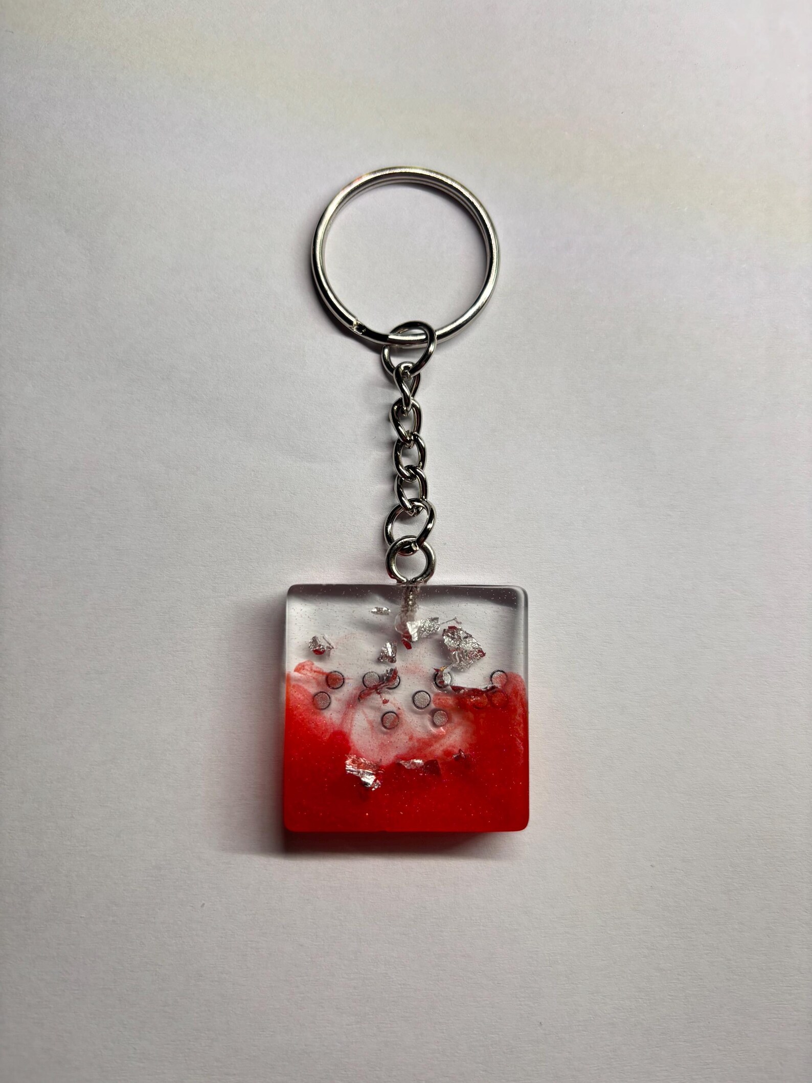 Braille Keychain “home” | Tactile Braille - Etsy