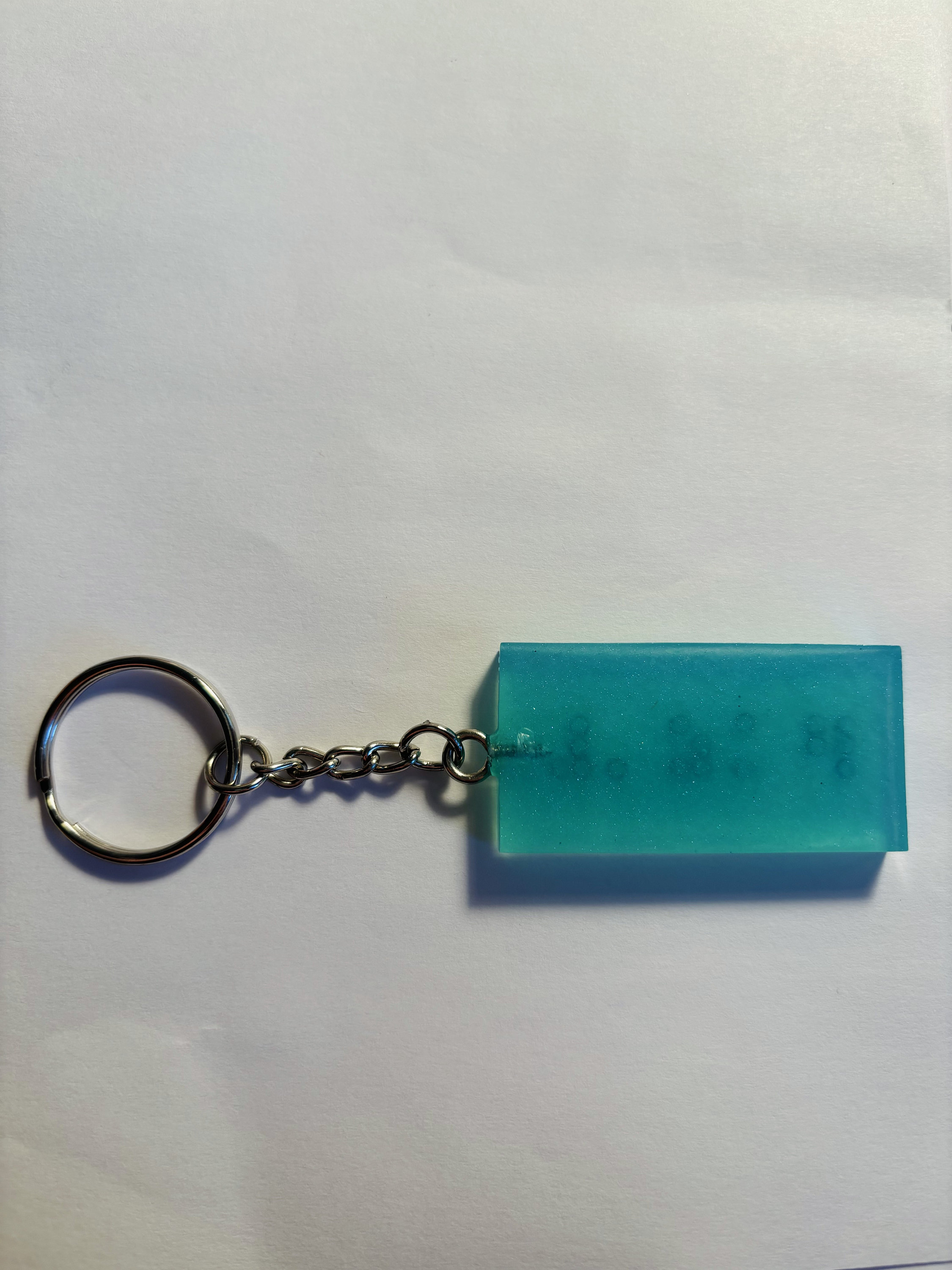 Braille Keychain "thankful” - Etsy