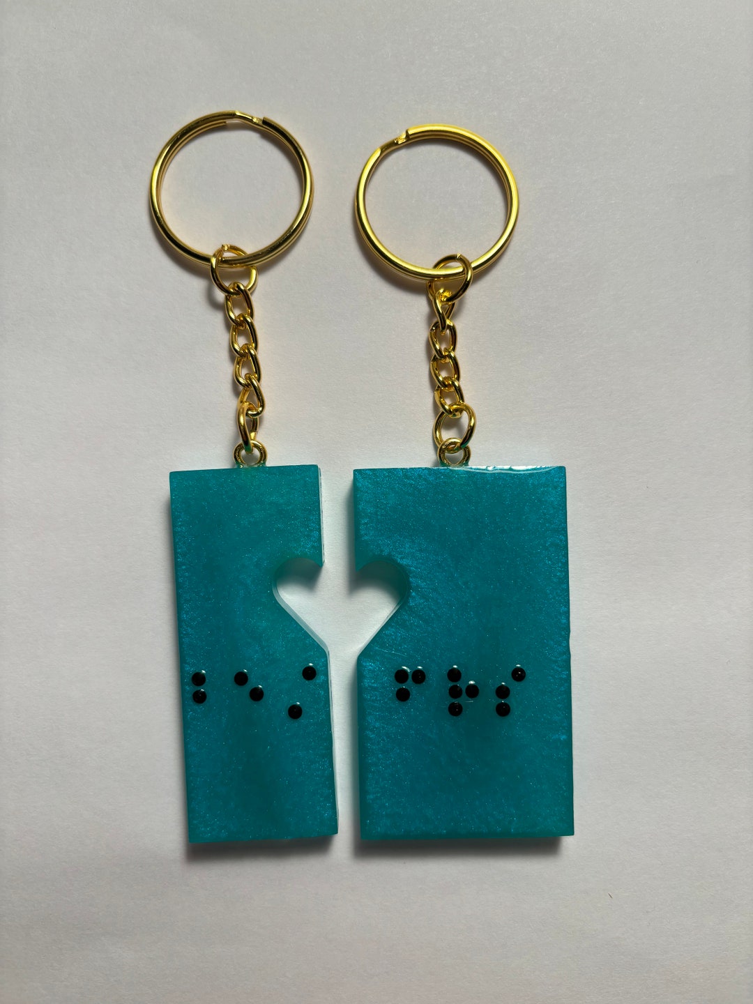 Braille Keychain “best Friends” - Etsy