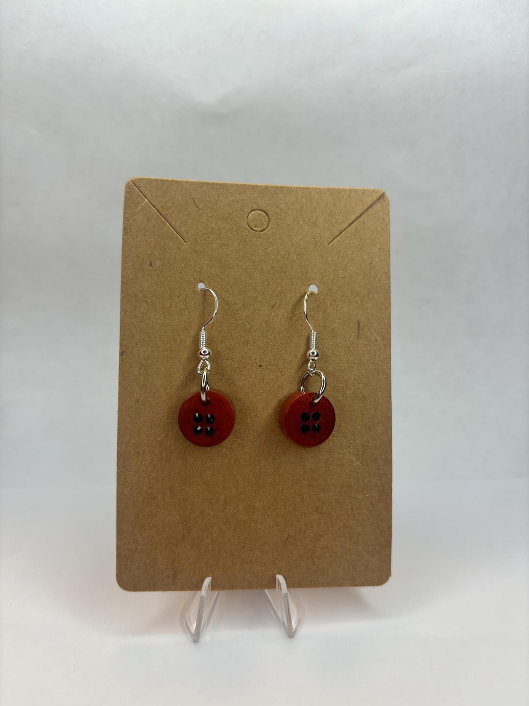CUSTOM Braille Earrings | Mini Circle Shape - Etsy