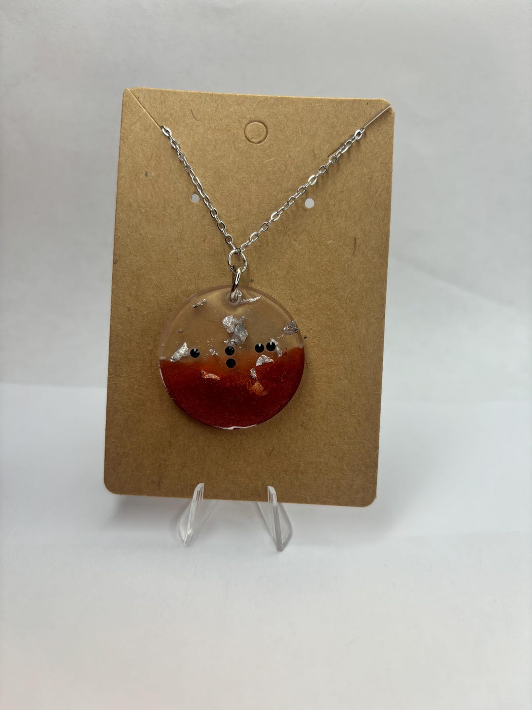 CUSTOM Braille Necklace | Medium Circle Shape - Etsy