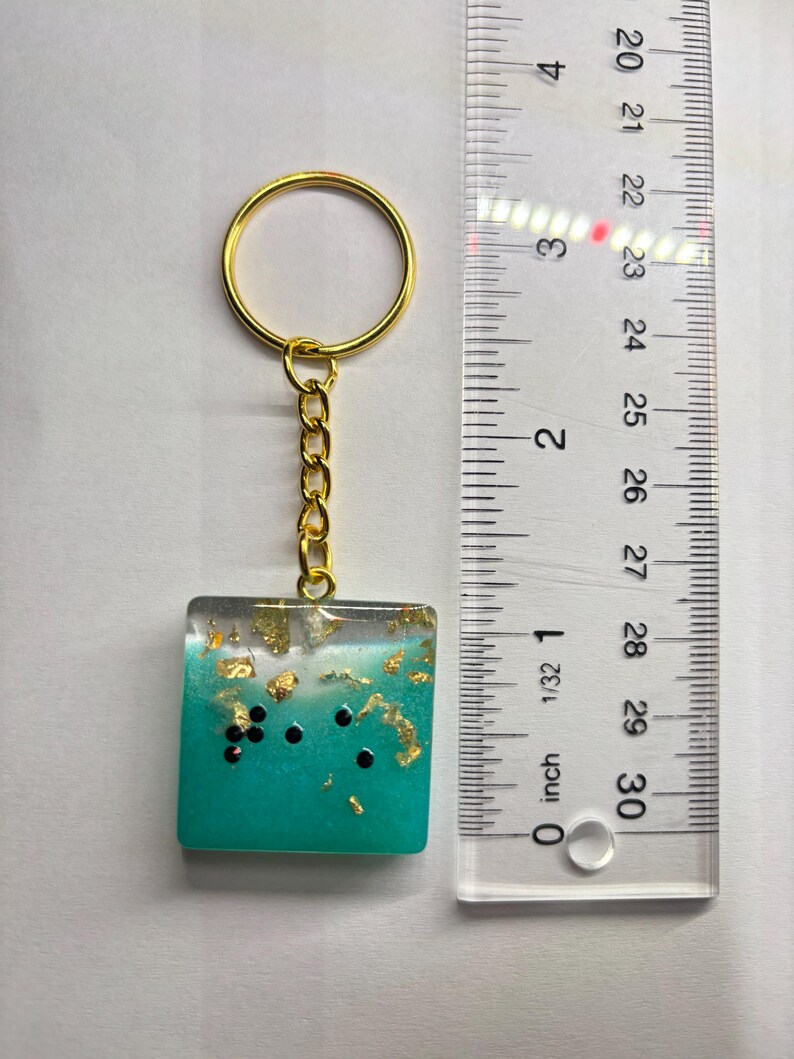 Braille Keychain “teach” | Tactile Braille - Etsy