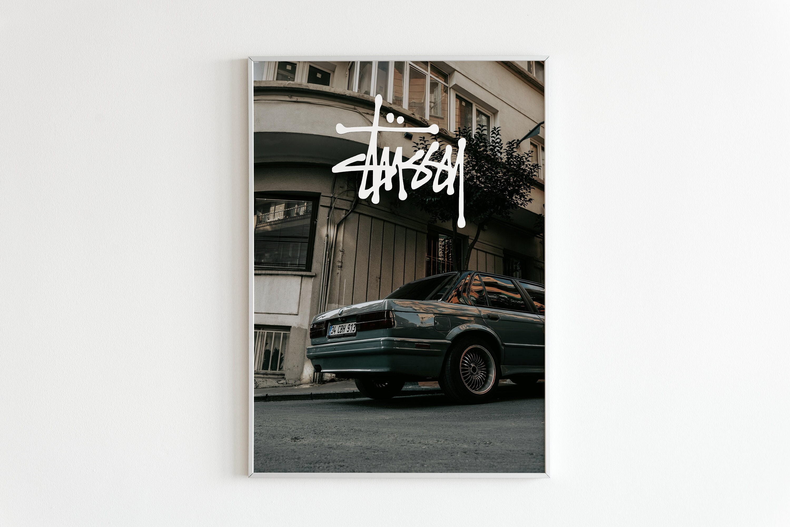 BMW Stussy Fashion Poster Printable & Downloadable - Etsy