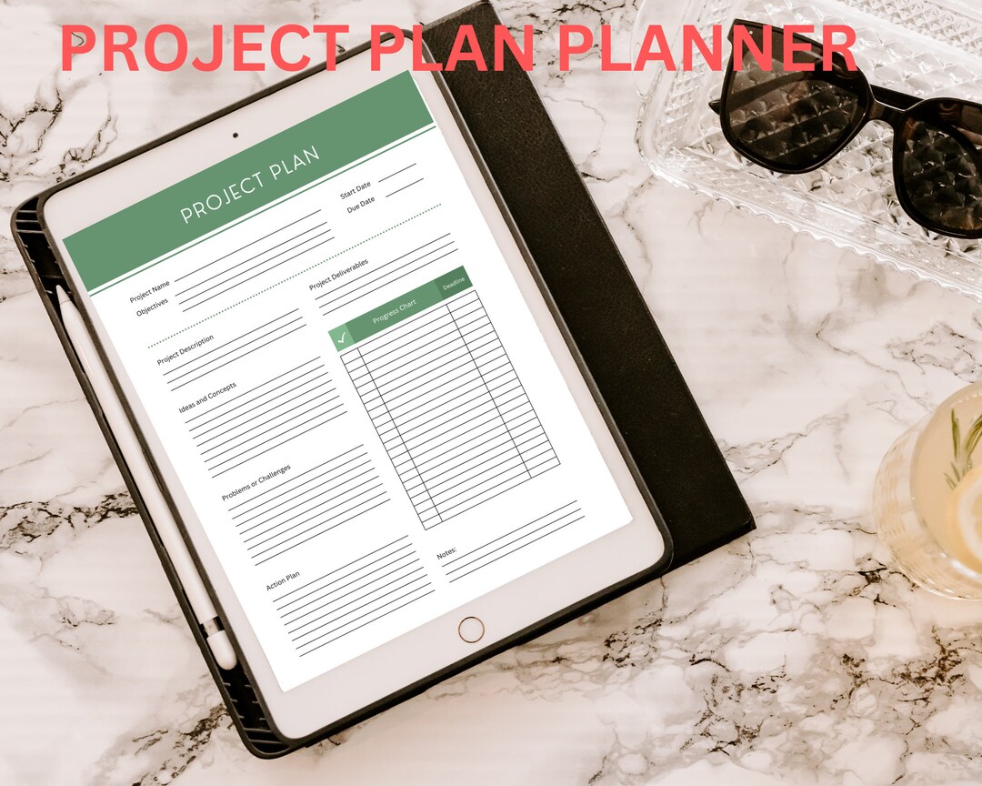 Printable Project Planner Bundle to Help With Productivity and Goal ...