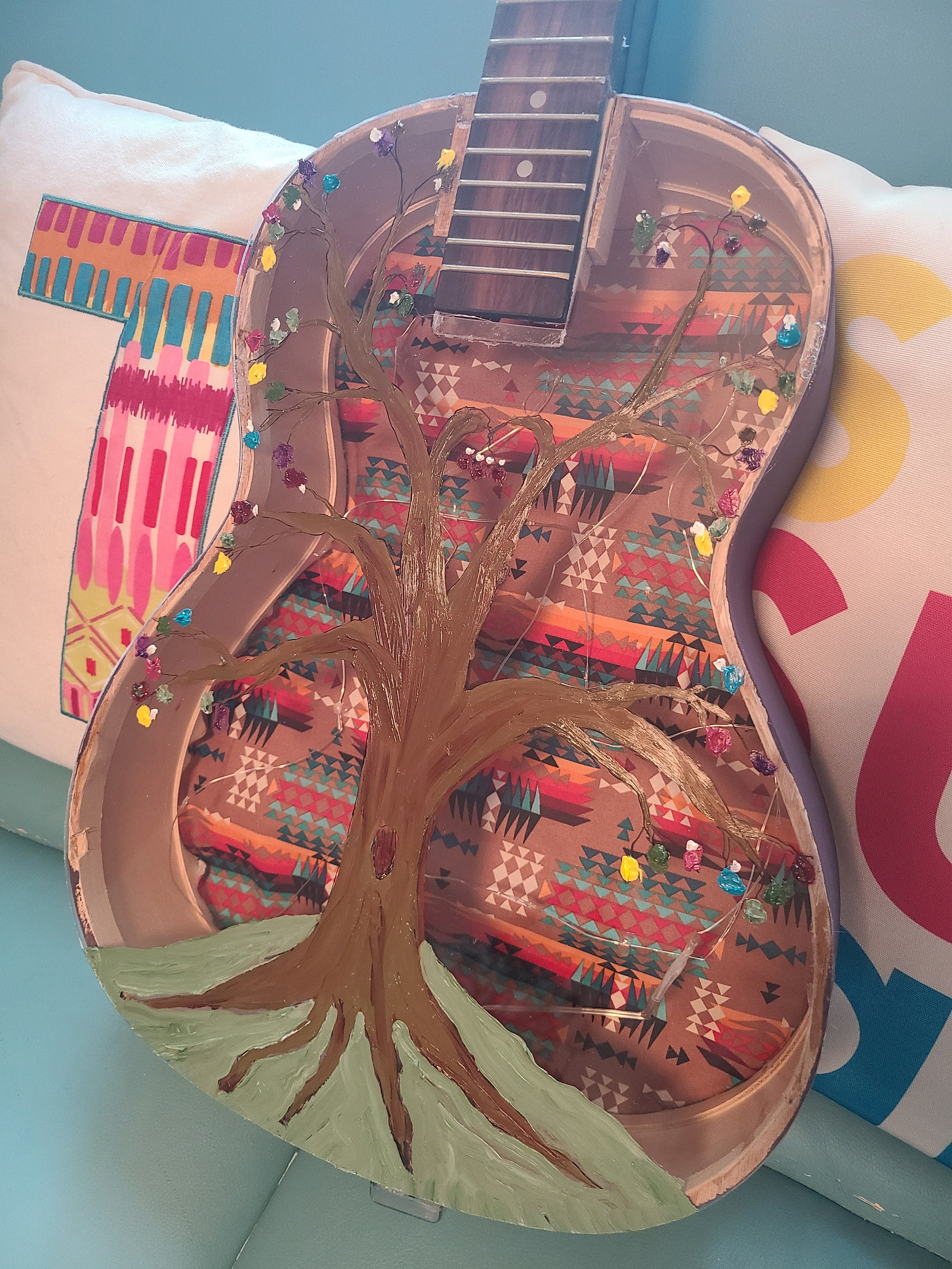 Tree of Life Guitar - Etsy