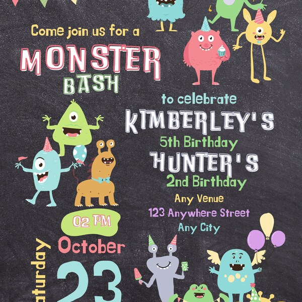 Monster Bash - Etsy