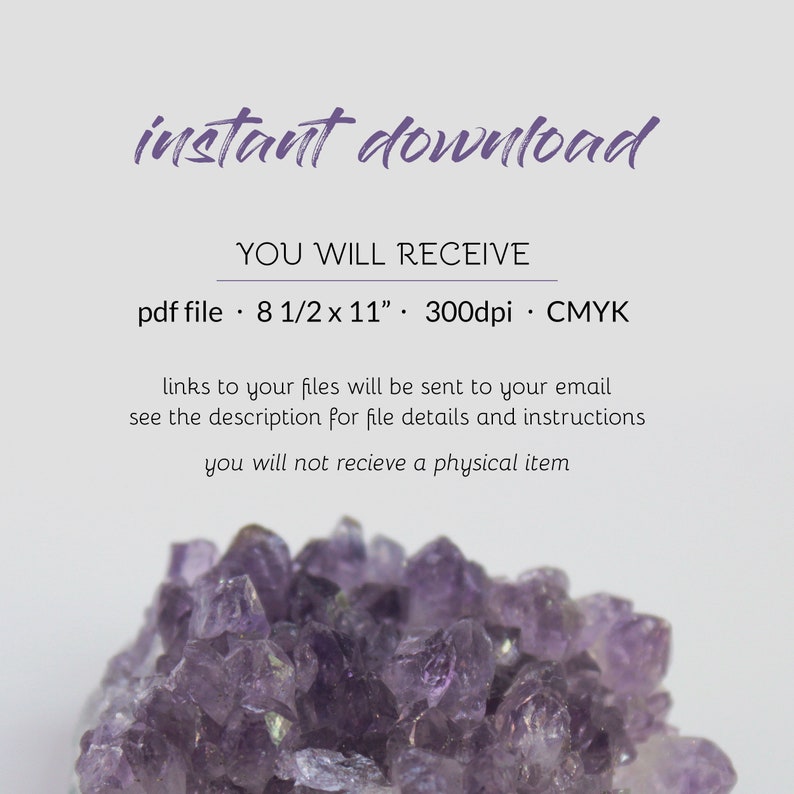 Law of Attraction Worksheet for a Paradigm Shift, Instant Download PDF ...