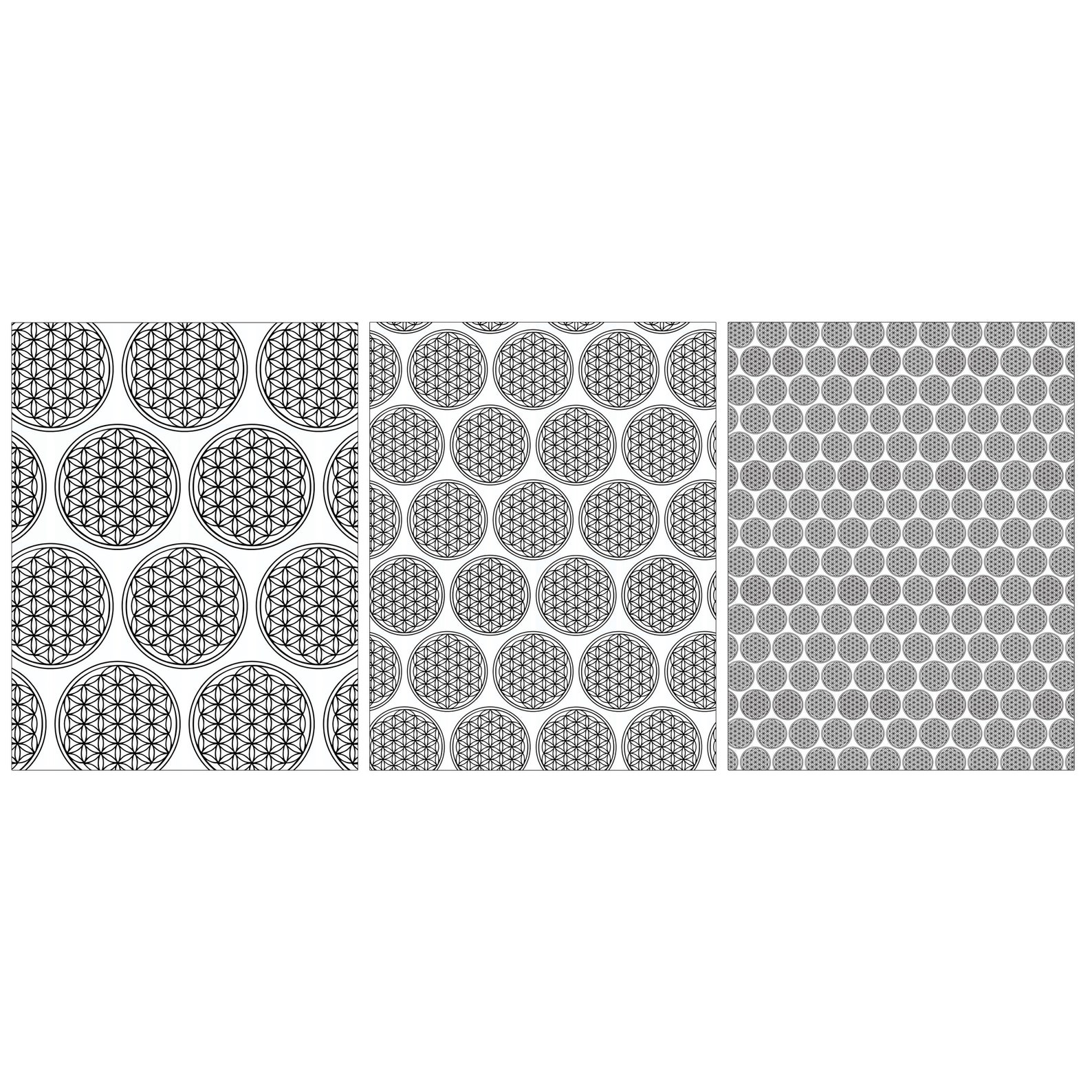 Flower of Life Symbol Pattern, Sacred Geometry, Spiritual New Age ...