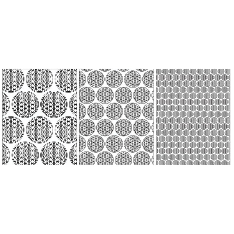 Flower of Life Symbol Pattern, Sacred Geometry, Spiritual New Age ...