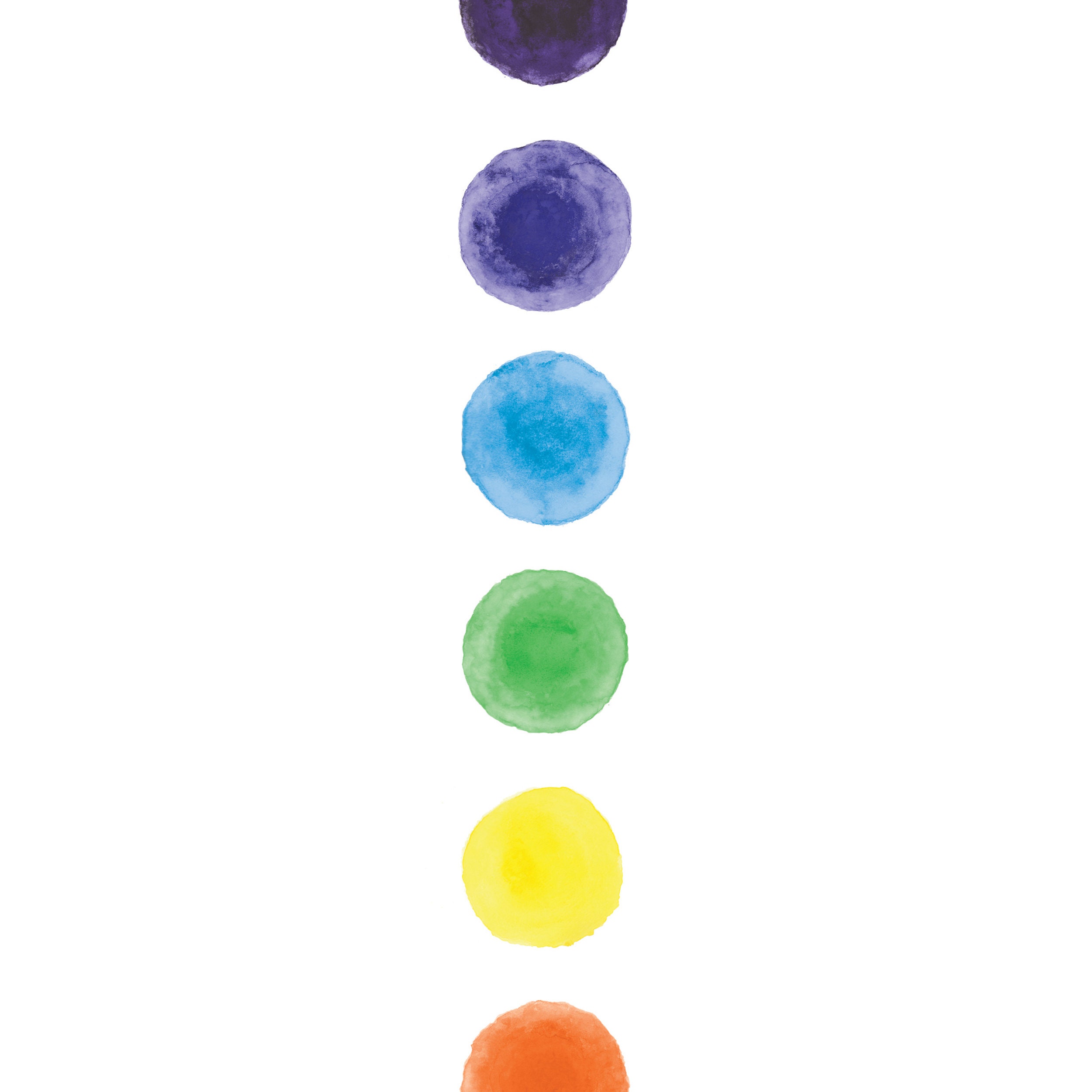 Chakra Chart Painted With Watercolor Spiritual Wall Art - Etsy