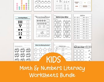 Phonics Worksheet Bundles for Kids, Kids Activity Workbooks, Gift for ...