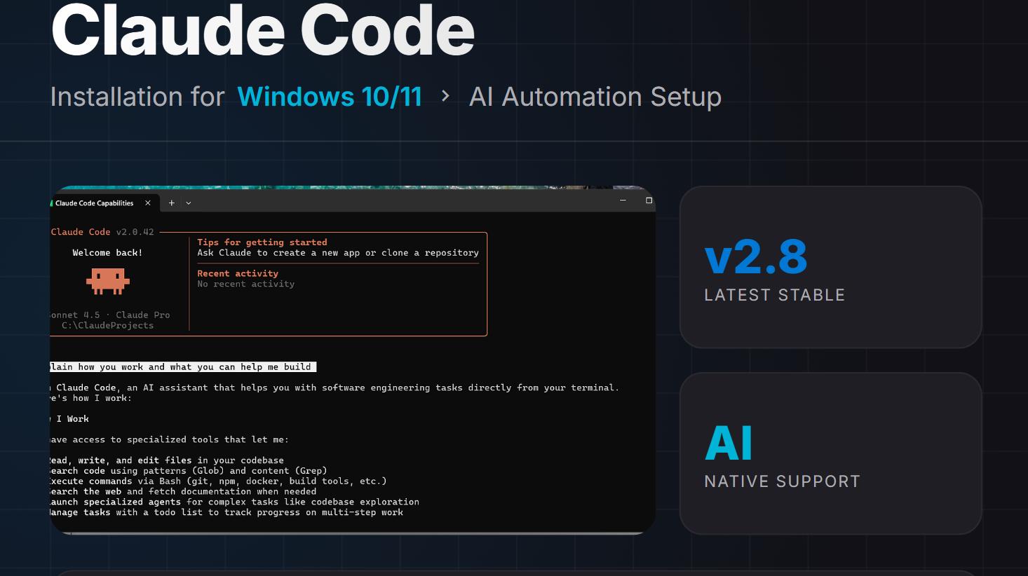 UPDATED 2026!! Claude Code Installation Guide - Windows 11 Edition | AI ...