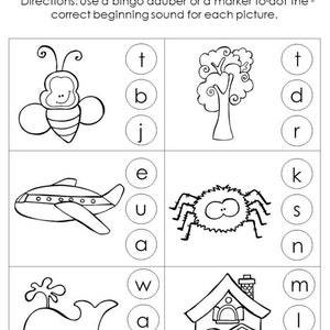 Phonics Worksheet Bundles for Kids, Kids Activity Workbooks, Gift for ...