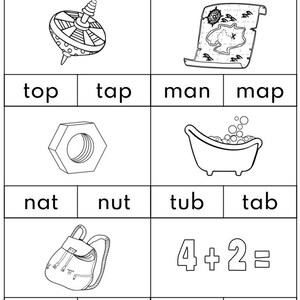 Phonics Worksheet Bundle for Kids, Learning Activity Book (digital ...