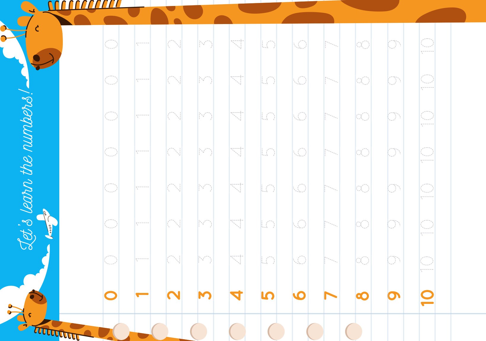 Numbers and Alphabets Worksheet Bundles for Kids, Kids Activity ...