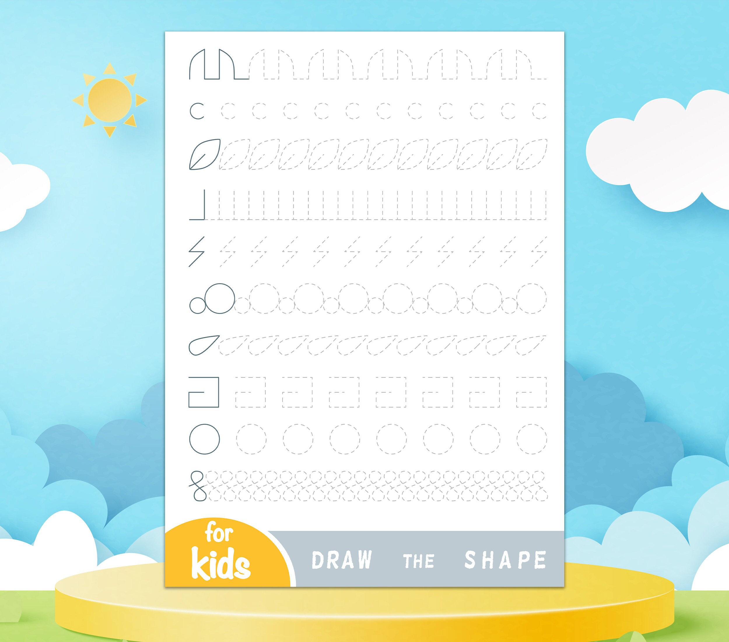 Interactive Kids Learning Worksheet Bundles for Kids, Kids Activity ...