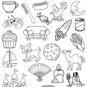 Phonics Worksheet Bundle for Kids, Learning Activity Book (digital ...