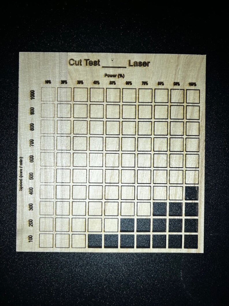 Laser Test File Bundle | Calibration File | Ultimate Test File for ...