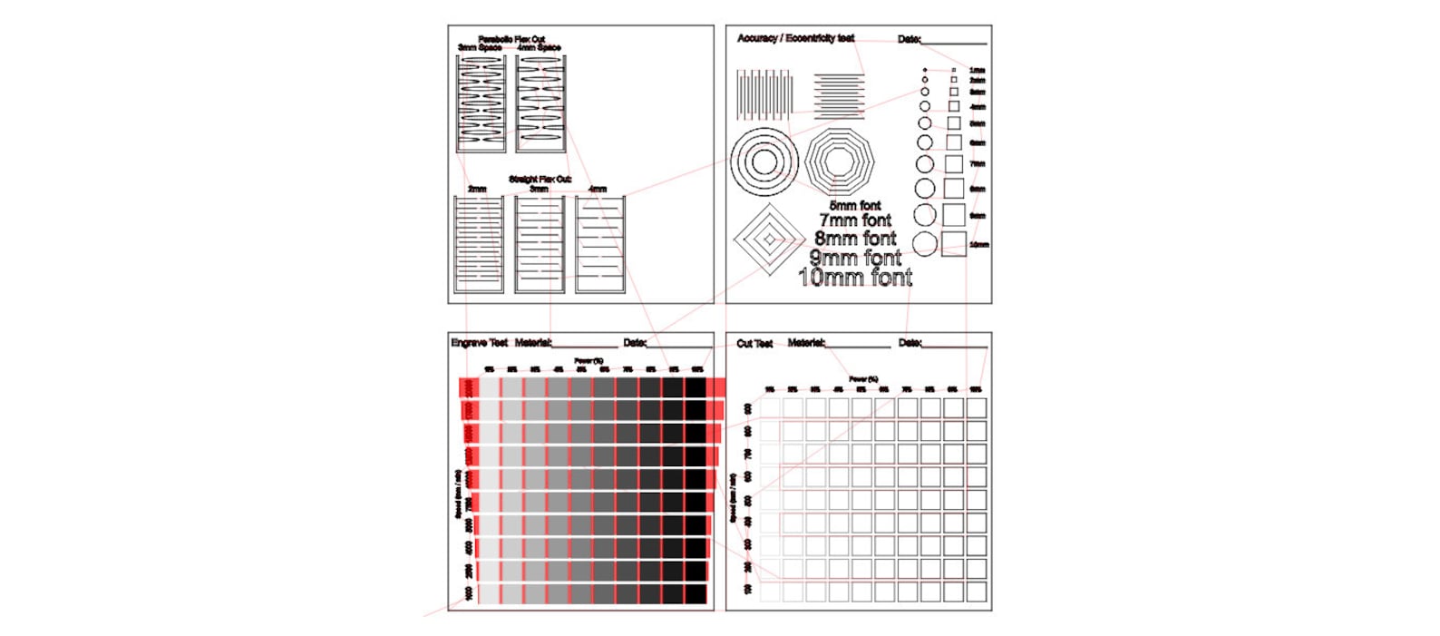 Laser Test File Bundle | Calibration File | Ultimate Test File for ...