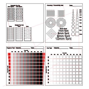 Laser Test File Bundle | Calibration File | Ultimate Test File for ...