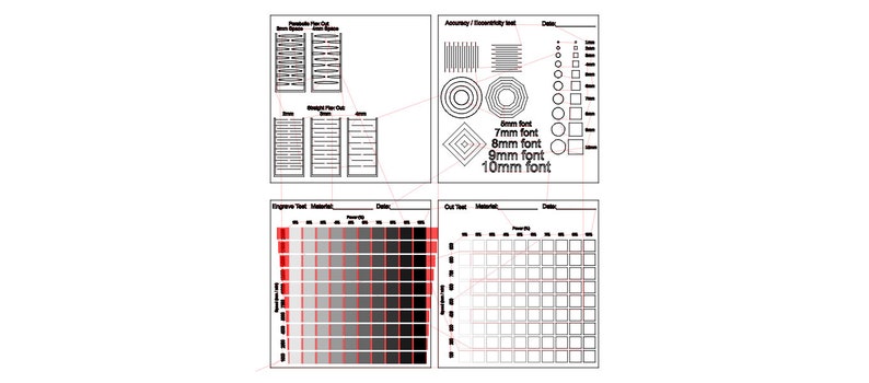 Laser Test File Bundle | Calibration File | Ultimate Test File for ...