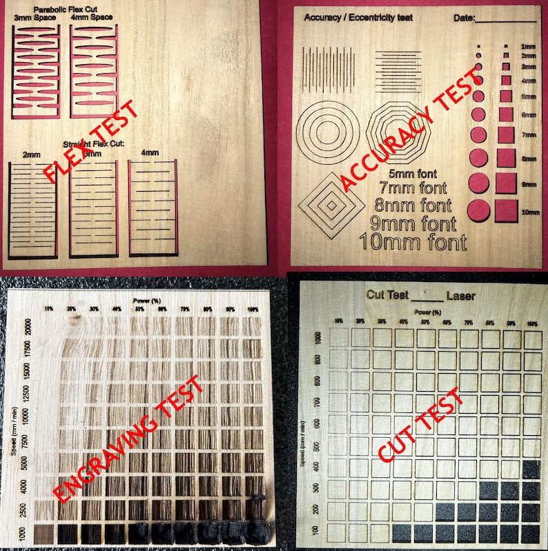 Laser Test File Bundle | Calibration File | Ultimate Test File for ...
