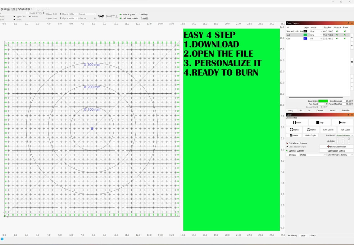 Basic Grid Waste Grid Production Grid Metric 400mm X 400mm With Coaster ...