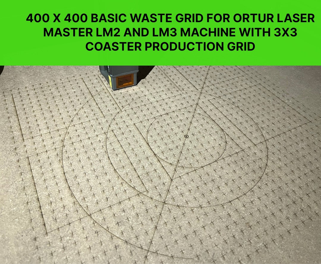 Basic Grid Waste Grid Production Grid Metric 400mm X 400mm With Coaster ...