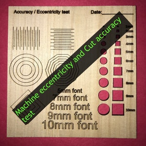 Laser Test File Bundle | Calibration File | Ultimate Test File for ...