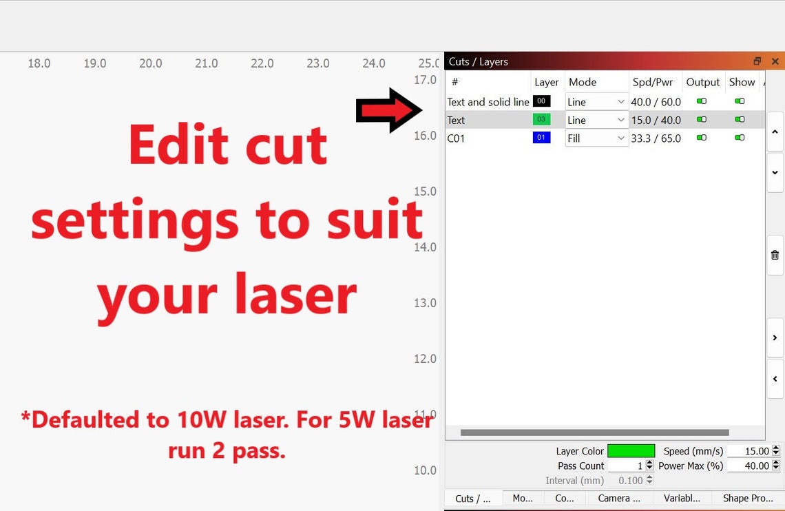 Laser Waste Grid Production Grid Metric 430mm X 430mm and 16.92X19.92 ...