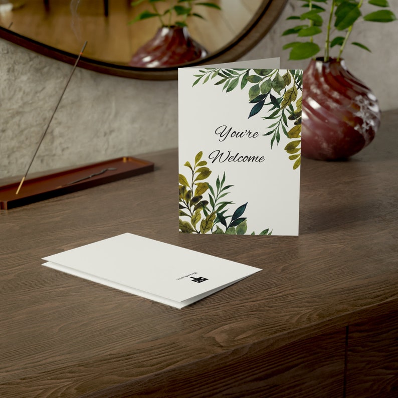 You're Welcome Card (single or Multi-packs) - Etsy