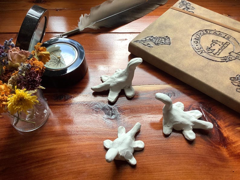 Loch Ness - Nessie - Clay Sculpture - Figurine - Simple Gift - Desk ...