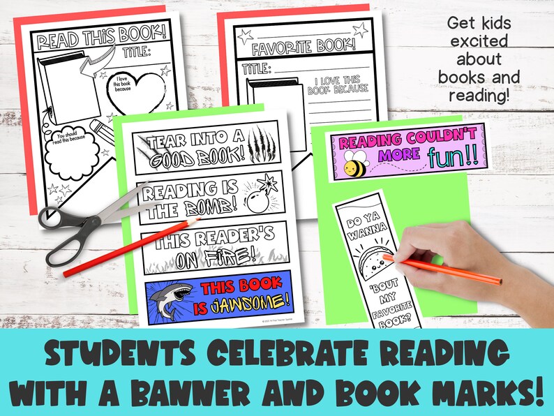 Read Across America Printable Fun Pack, Coloring Bookmarks, Reading ...