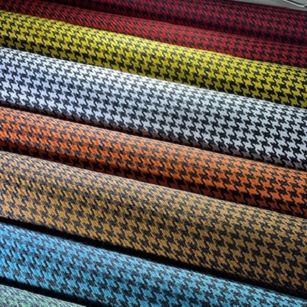 Houndstooth Fabric - Etsy