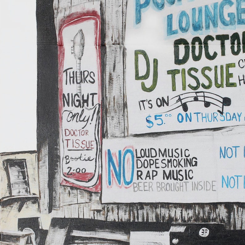 10 X 12 Po' Monkey's Lounge Fine Art Print Premium Archival Paper - Etsy