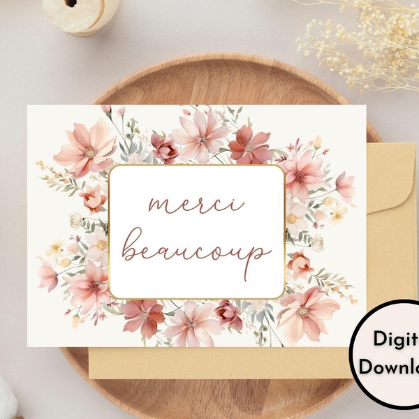 Merci Beaucoup - Etsy