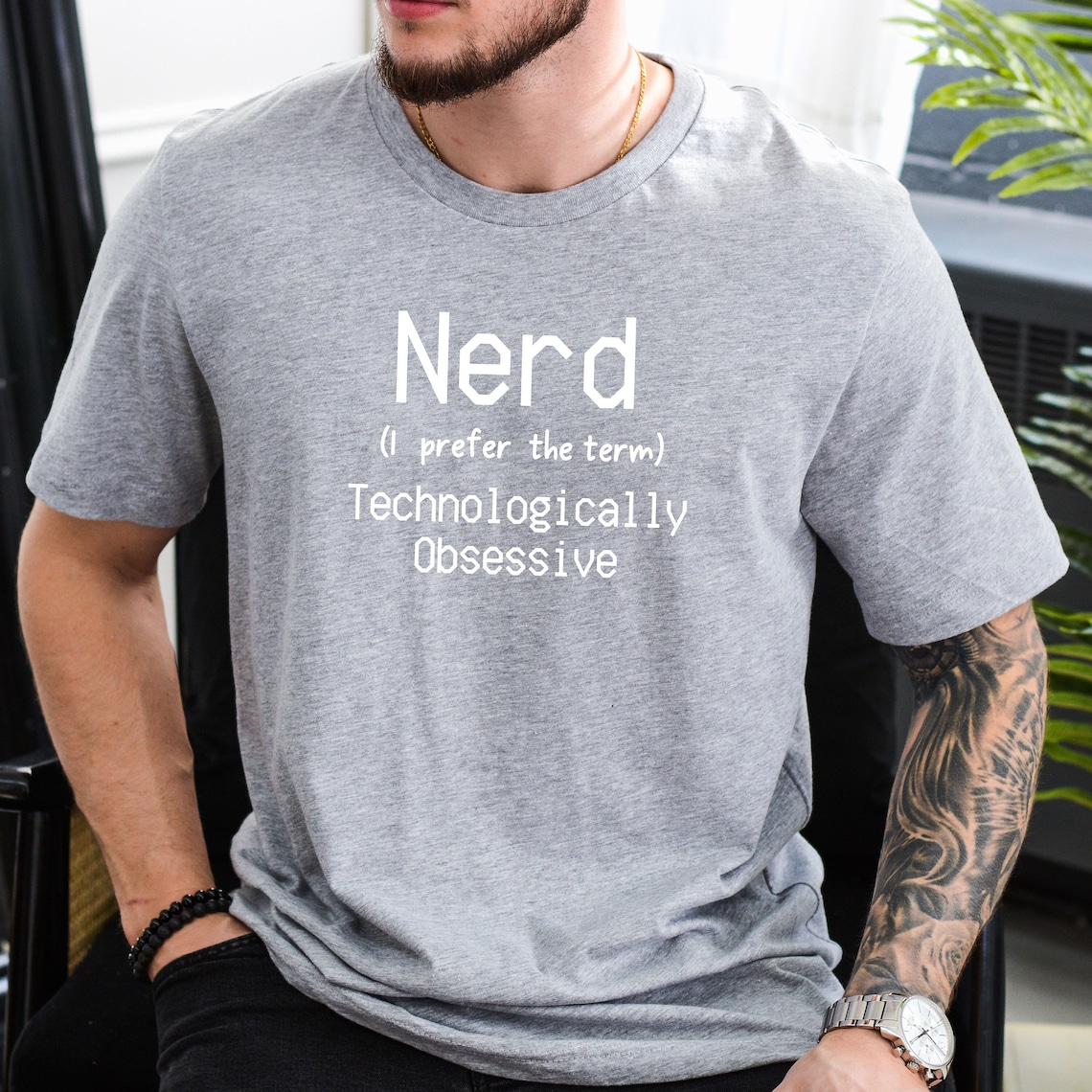 Nerd T-shirt, Funny Nerd Definition Tee, Computer Programmer Shirt, Coder Gift - Etsy