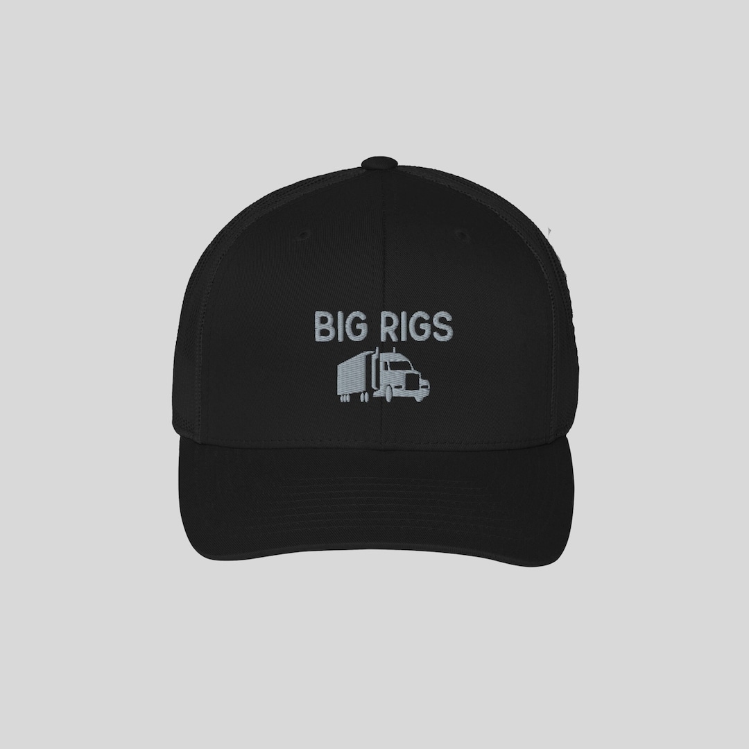 Big Rigs Driver Cap Trucker Hat Adjustable Trucker Cap - Etsy