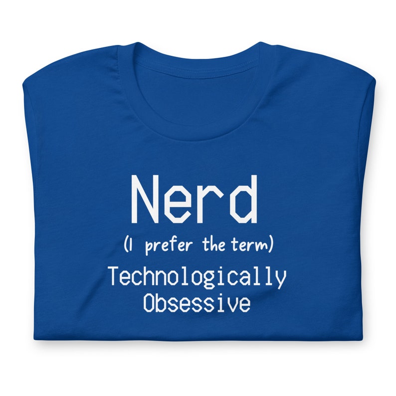 Nerd T-shirt, Funny Nerd Definition Tee, Computer Programmer Shirt ...