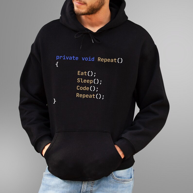 Programmer Hoodie Computer Code Sweater Programmer T Coding Print Hoodie Software