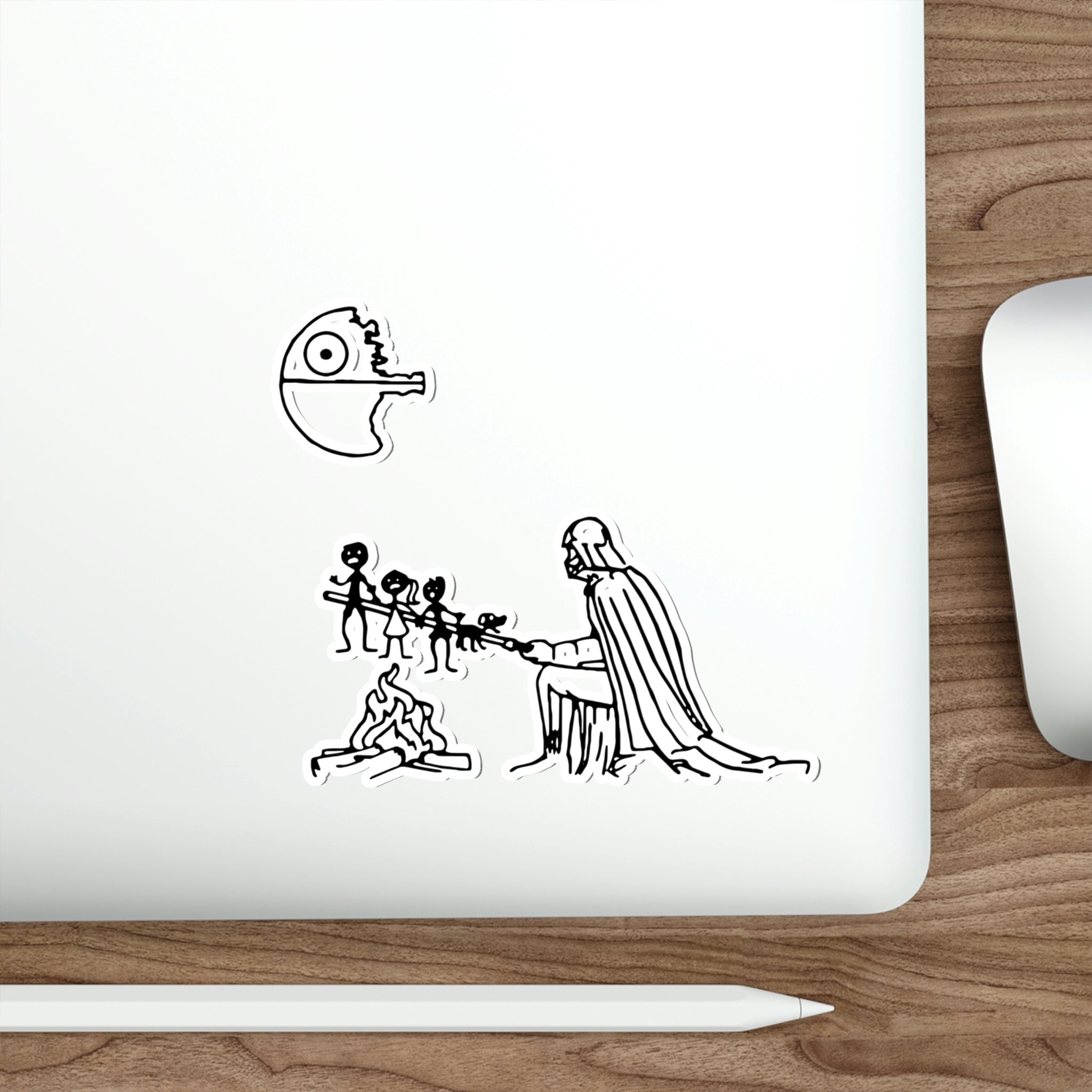 Darth Vader Stick Figure Family Vinyl Decal - Etsy