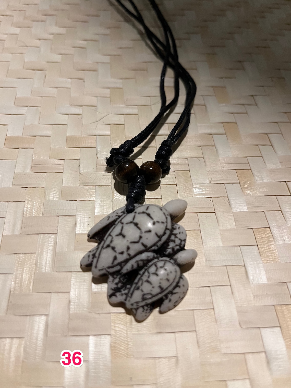 Hawaiian, Māori, & Polynesian Necklace With Honu Turtle, Maui Hook, Koa ...