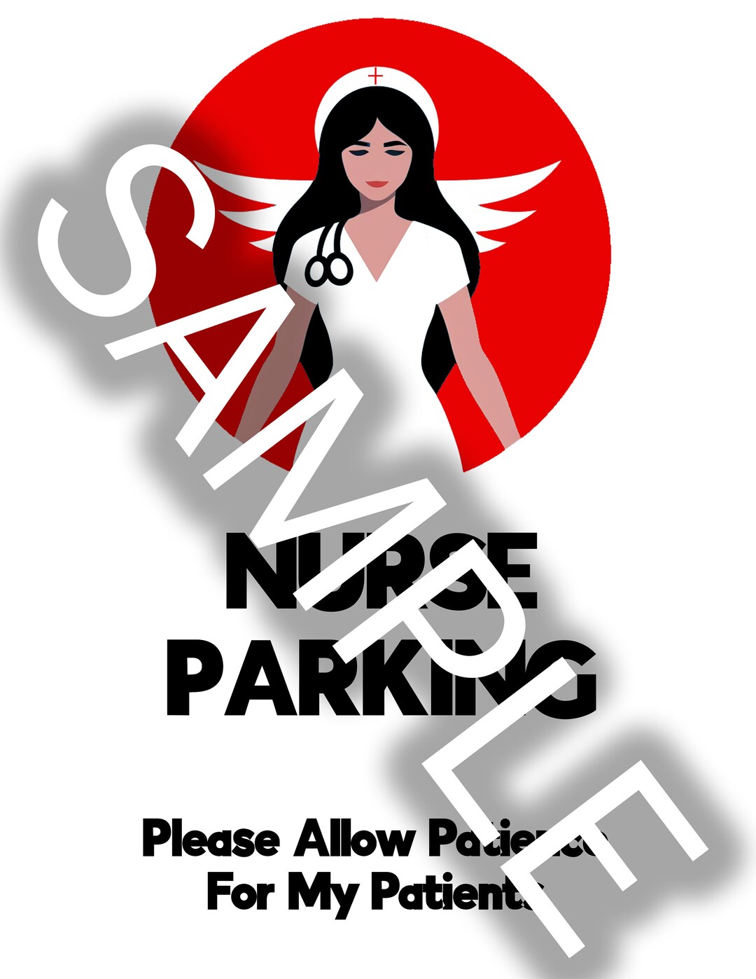 Nurse Parking Sign - Etsy