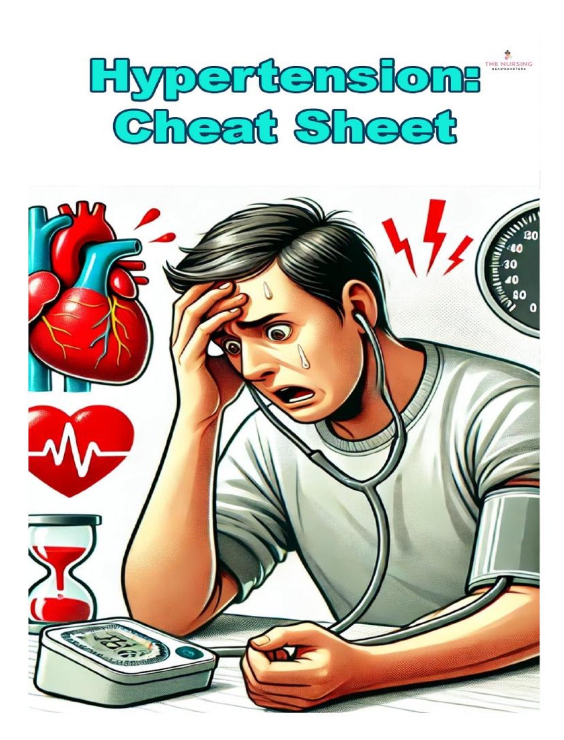 Hypertension : Cheat Sheet - Etsy