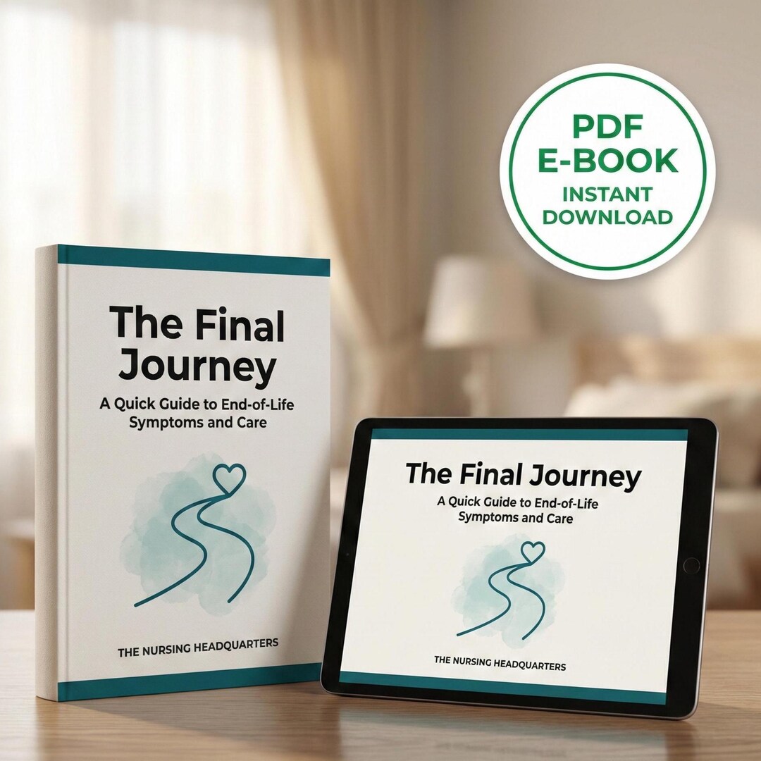 The Final Journey: A Quick Guide to End-of-life Symptoms and Care - Etsy