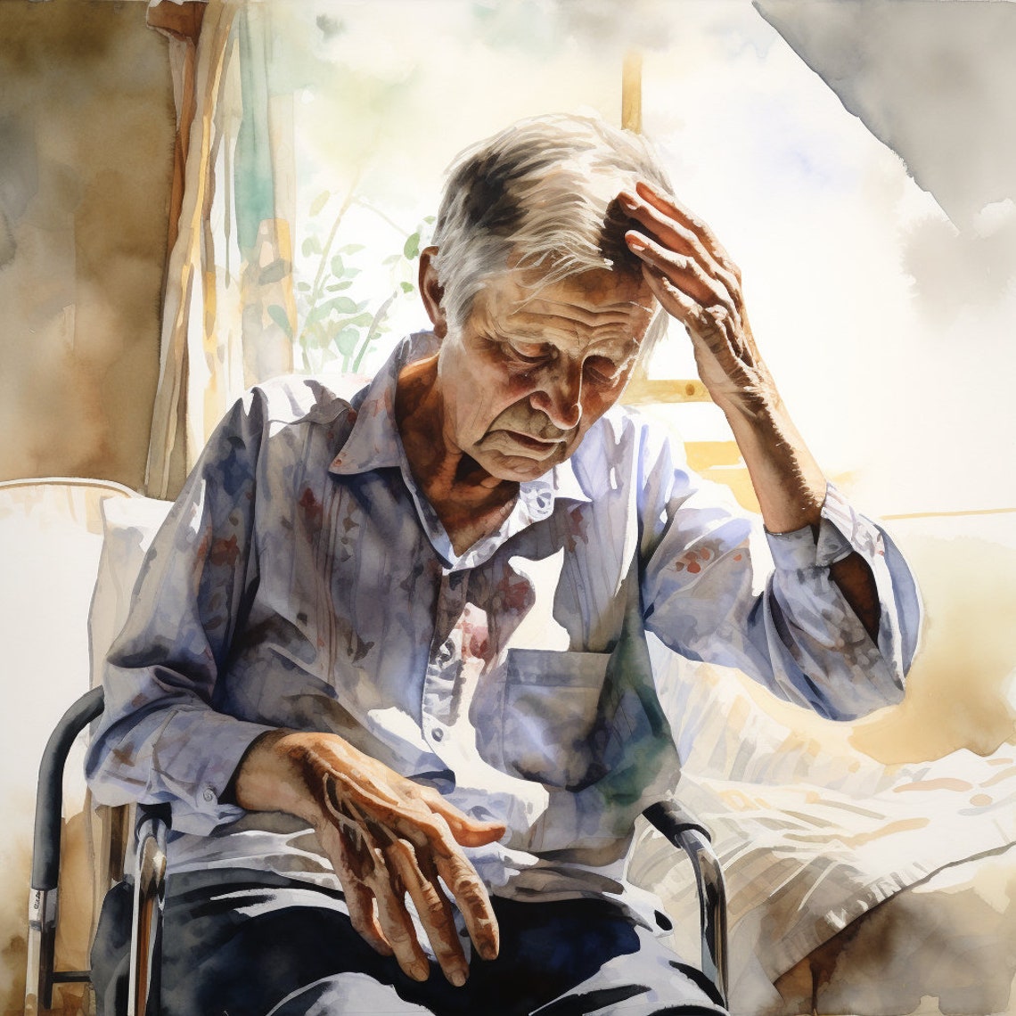 Decline Headquarters: Mastering the Art of Painting the Hospice Picture - Etsy