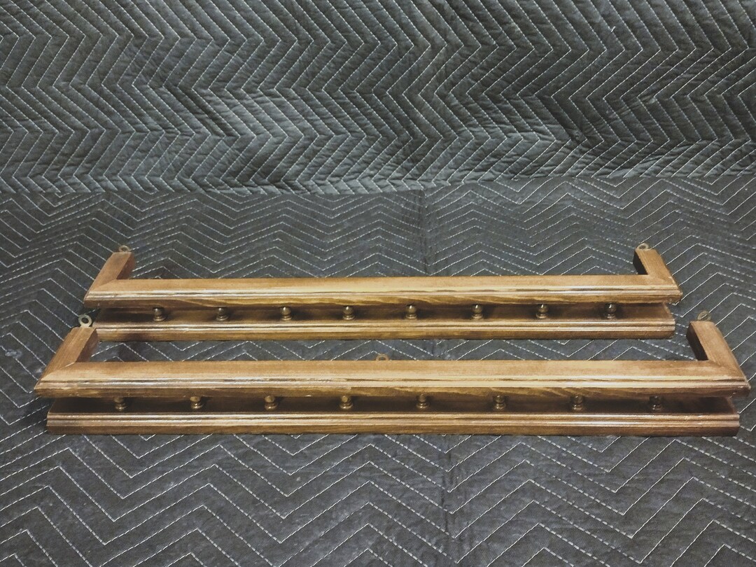 Beautiful Set 27 Inch Vintage Spindle Wall Floating Shelf Ships Free - Etsy