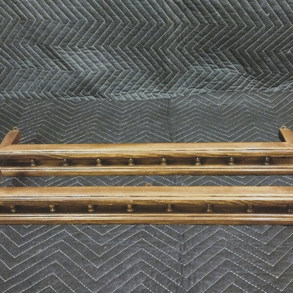 Vintage Spindle Wall Shelf - Etsy